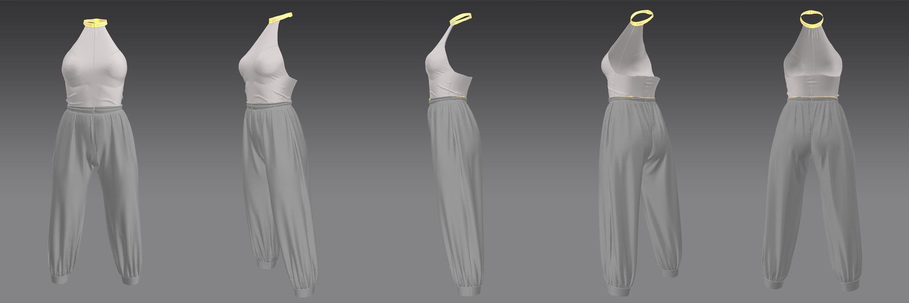 ArtStation - Street outfits Collection 01 Marvelous Designer Patterns ...