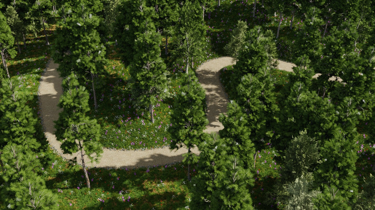 ArtStation - Forest paths in Blender | Game Assets