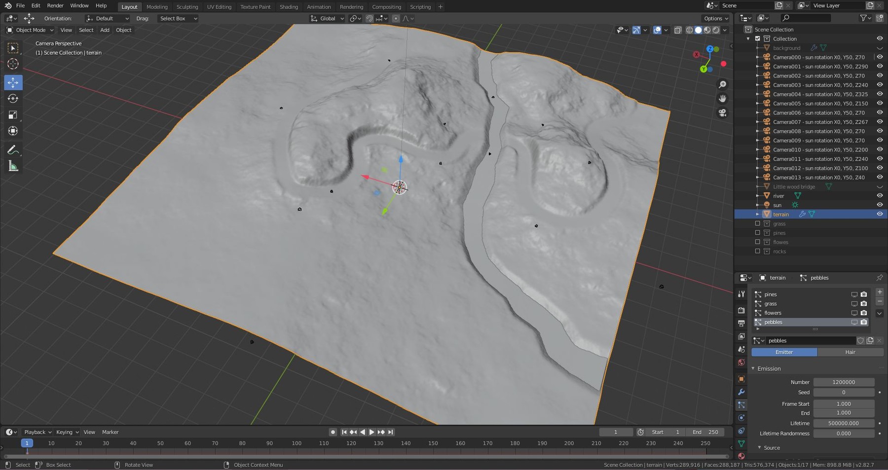ArtStation - Forest paths in Blender | Game Assets