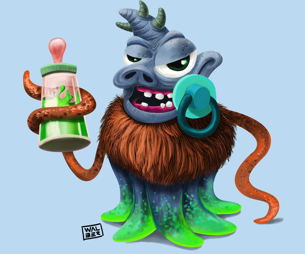 ArtStation - Baby Alien | Artworks