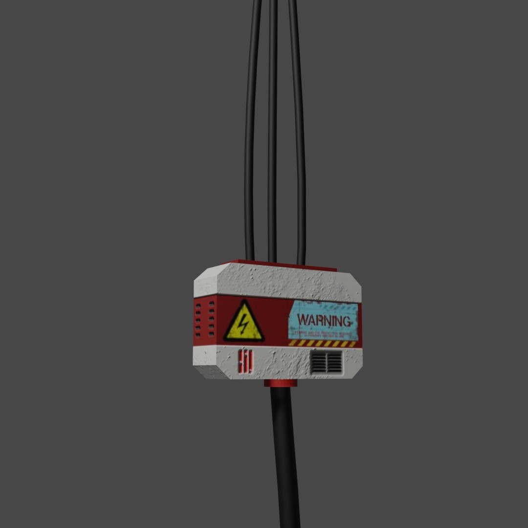 ArtStation - Electric Cables Pack | Game Assets