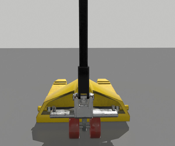 ArtStation - Industrial Pallet Truck Trolley 2 | Game Assets