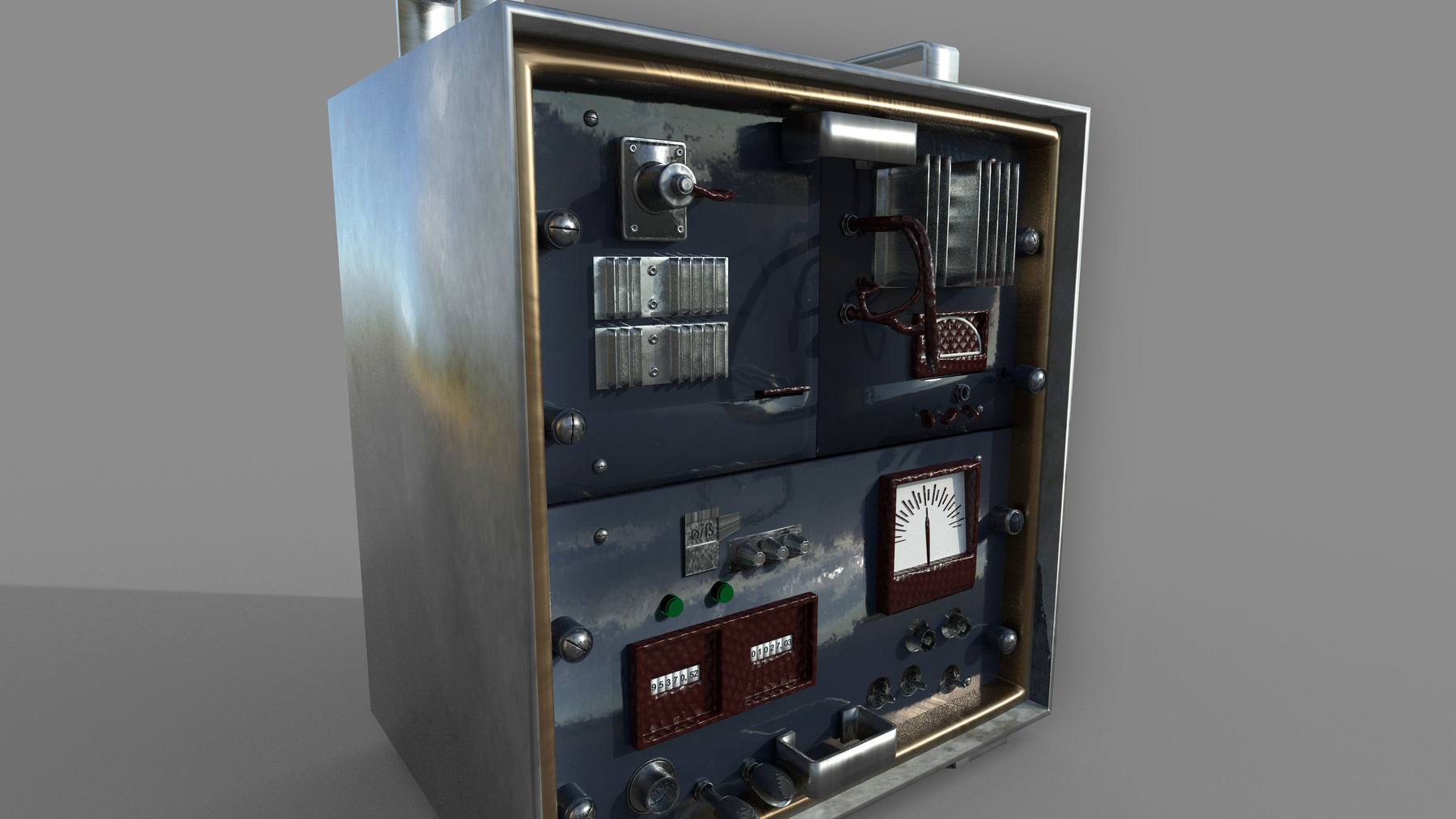 ArtStation - Electric panel 3d | Resources