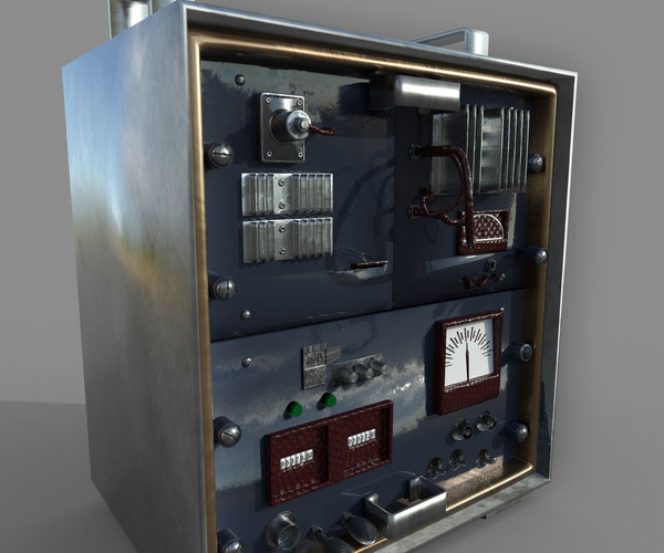 ArtStation - Electric panel 3d | Resources