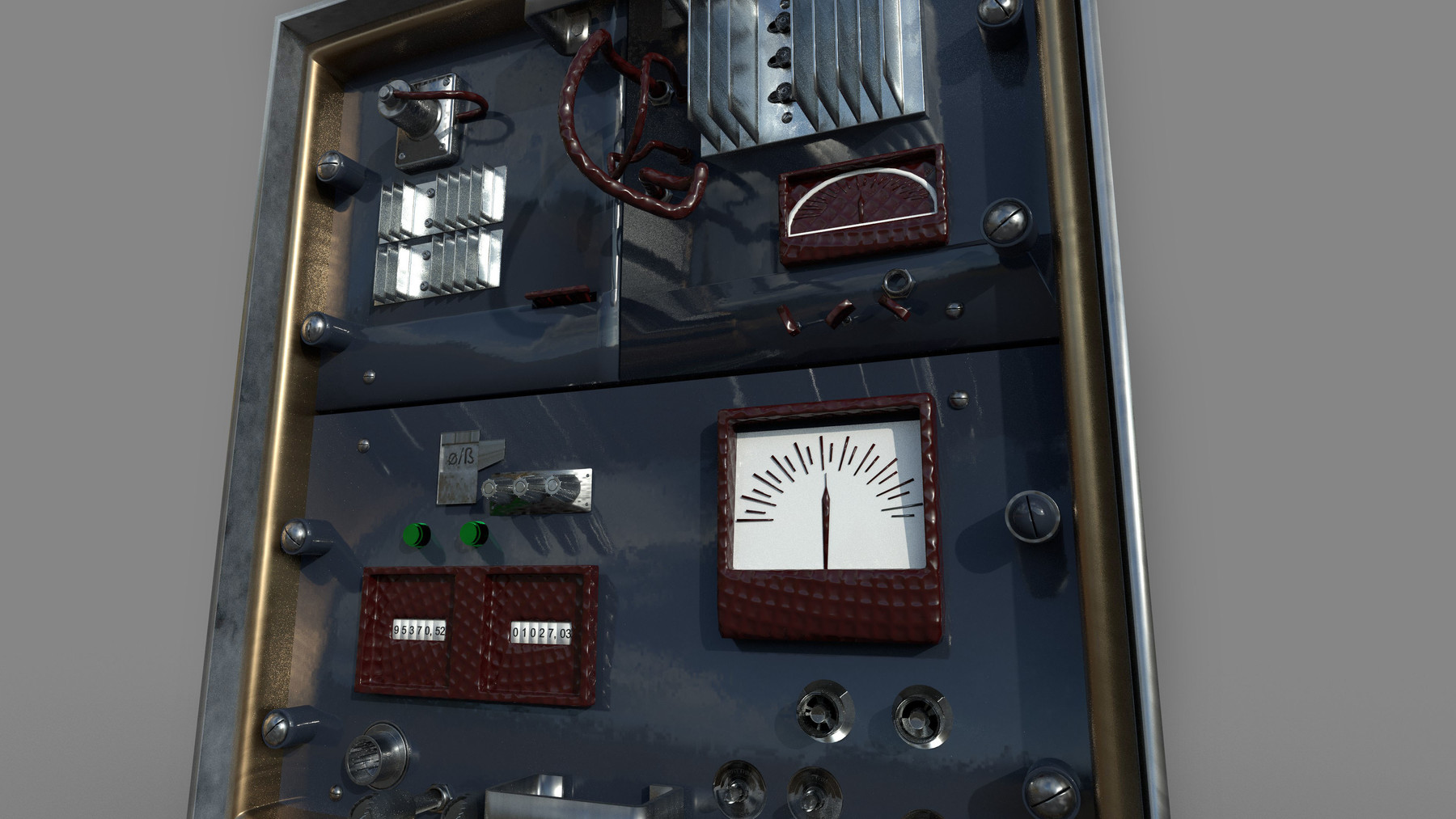 ArtStation - Electric panel 3d | Resources