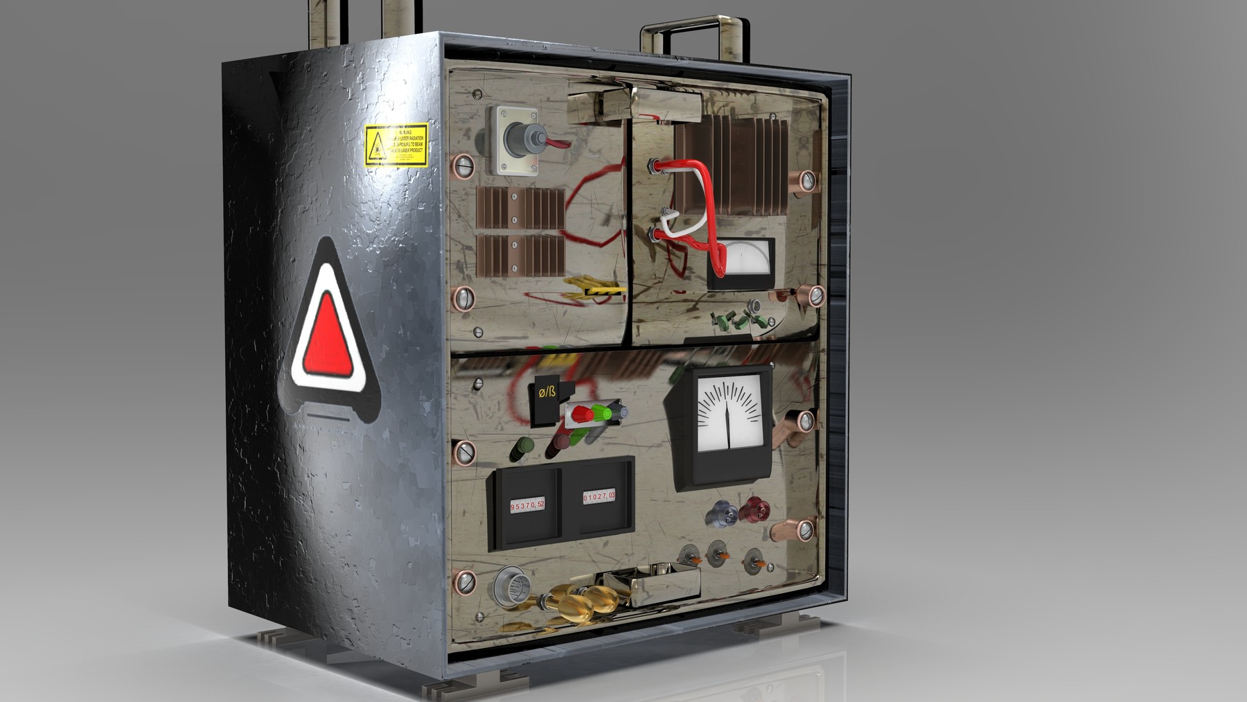 ArtStation - Electric panel 3d | Resources