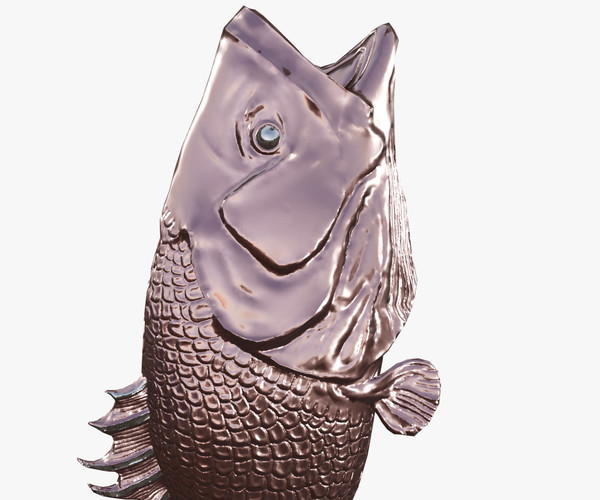 ArtStation - Fish statue | Resources