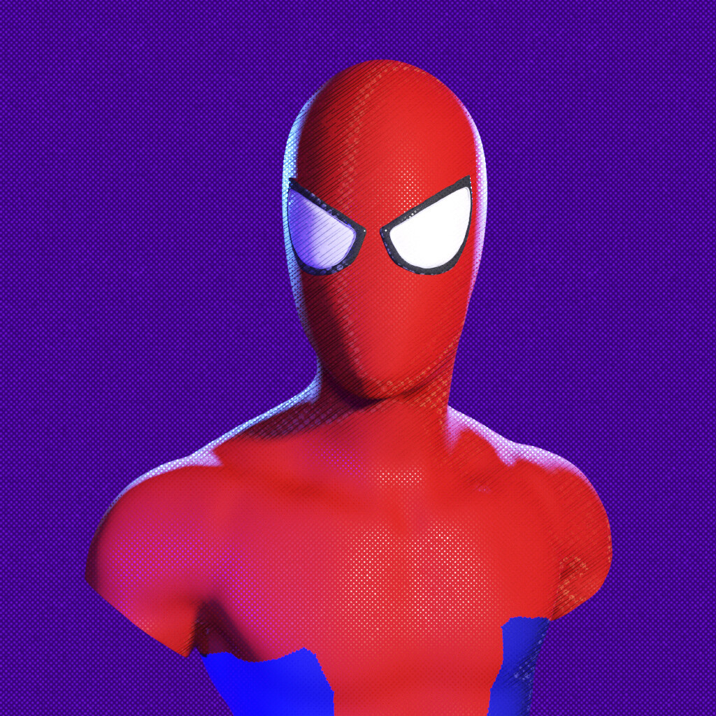 ArtStation - Spider-Verse shader (V-Ray) | Resources