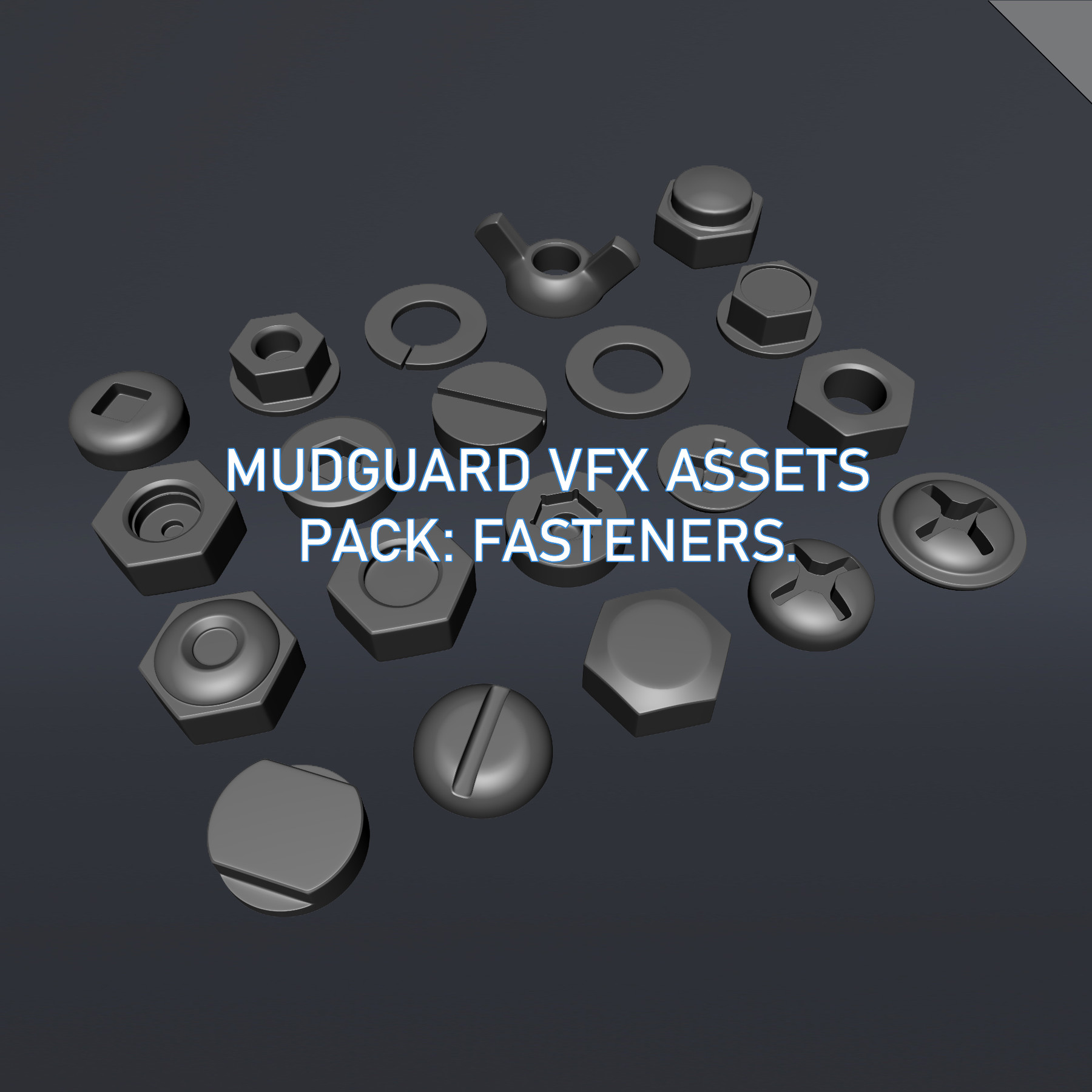 Mudguard Models - PACK: FASTENERS