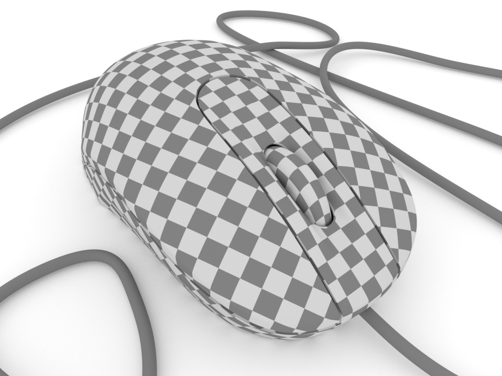 ArtStation - 3D Model: Computer Wired Mouse - Microsoft | Resources