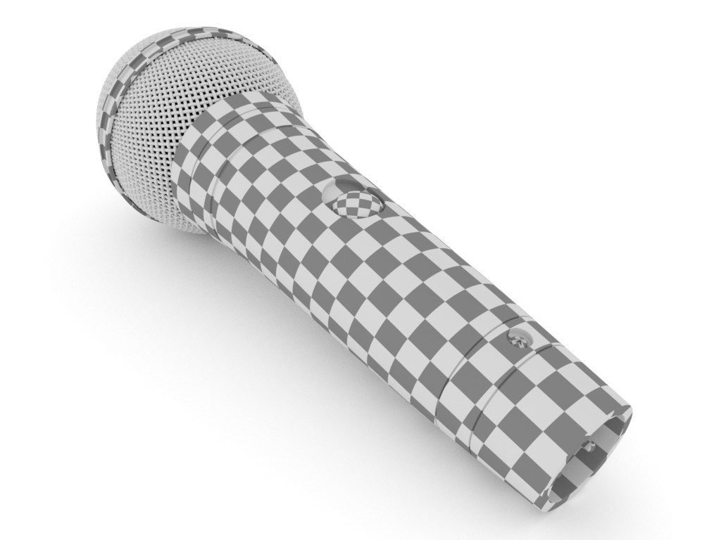 ArtStation - 3D Model: Microphone | Resources
