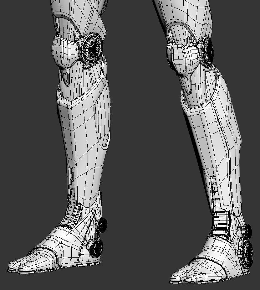 ArtStation - Android Robot / 3d model | Resources