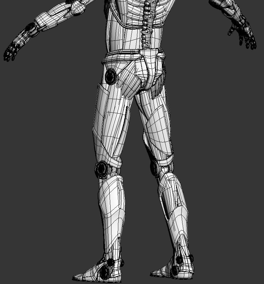 ArtStation - Android Robot / 3d model | Resources