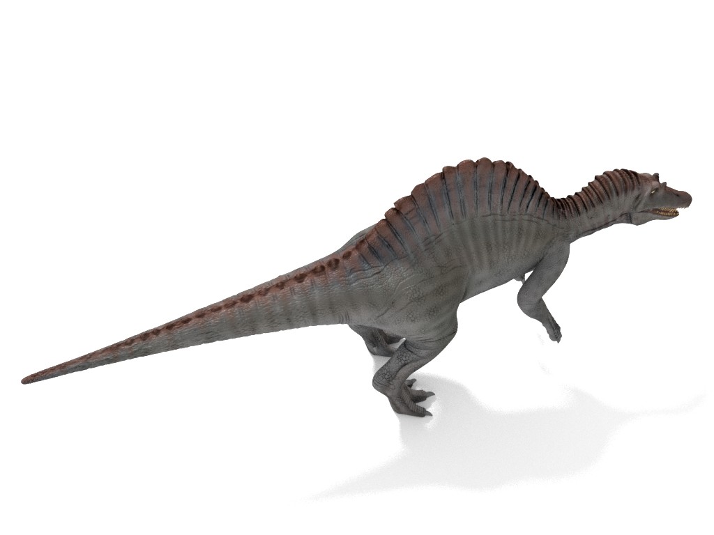 ArtStation - 3D Model: Spinosaurus Rigged | Resources