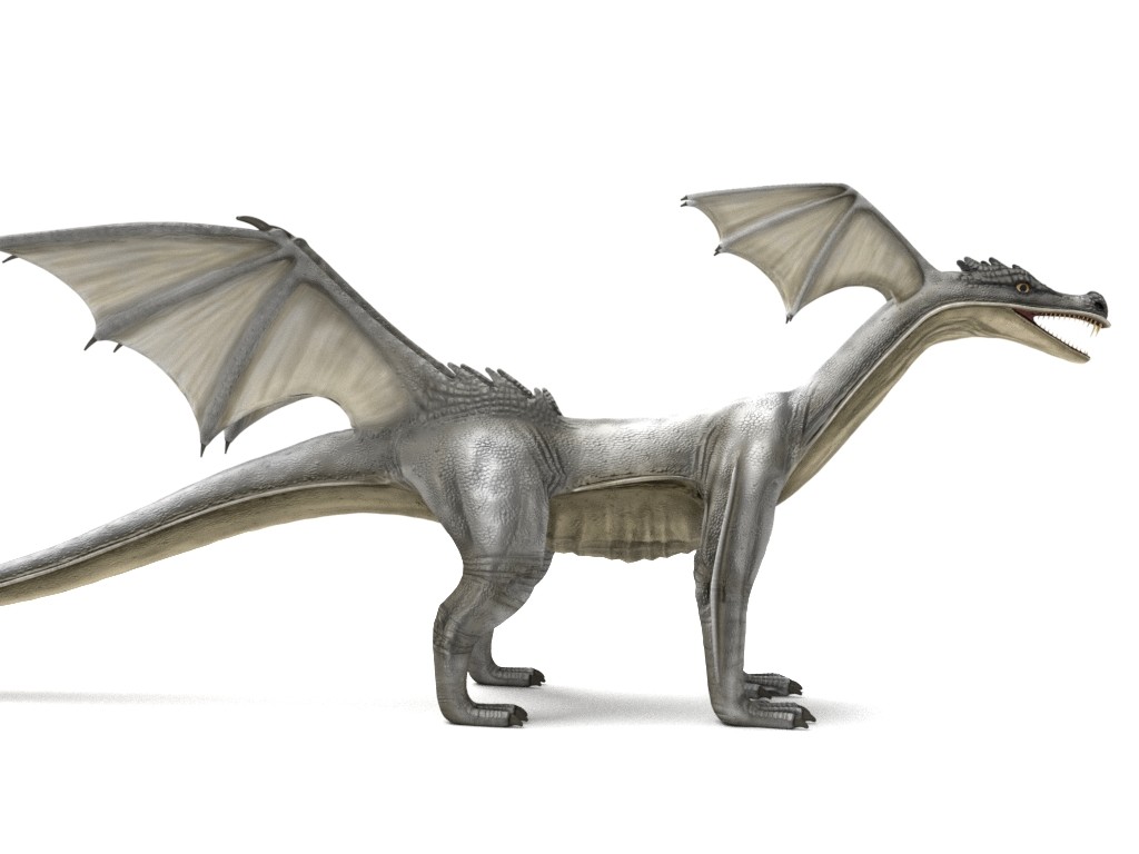 ArtStation - 3D Model: Dragon | Resources