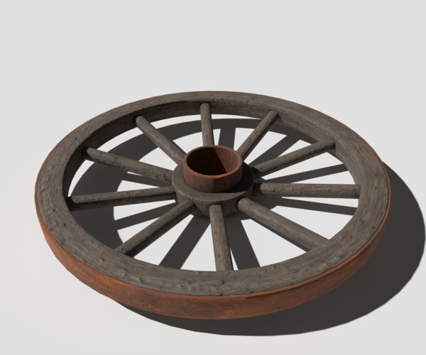 ArtStation - Cart Wheel | Game Assets