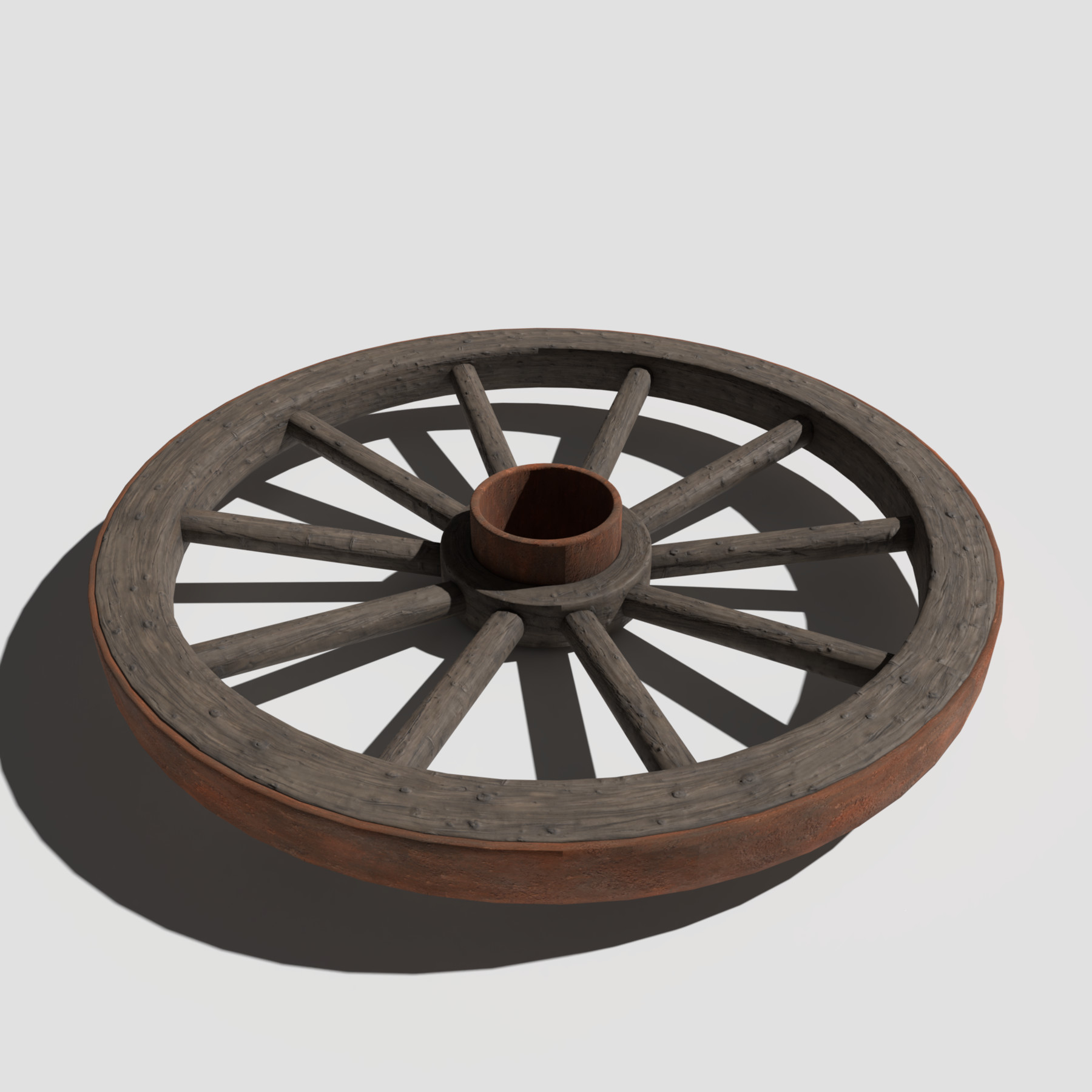 ArtStation - Cart Wheel | Game Assets