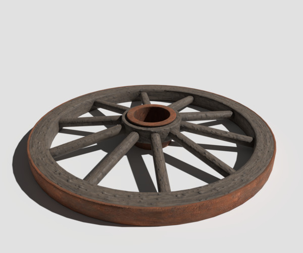 ArtStation - Cart Wheel | Game Assets