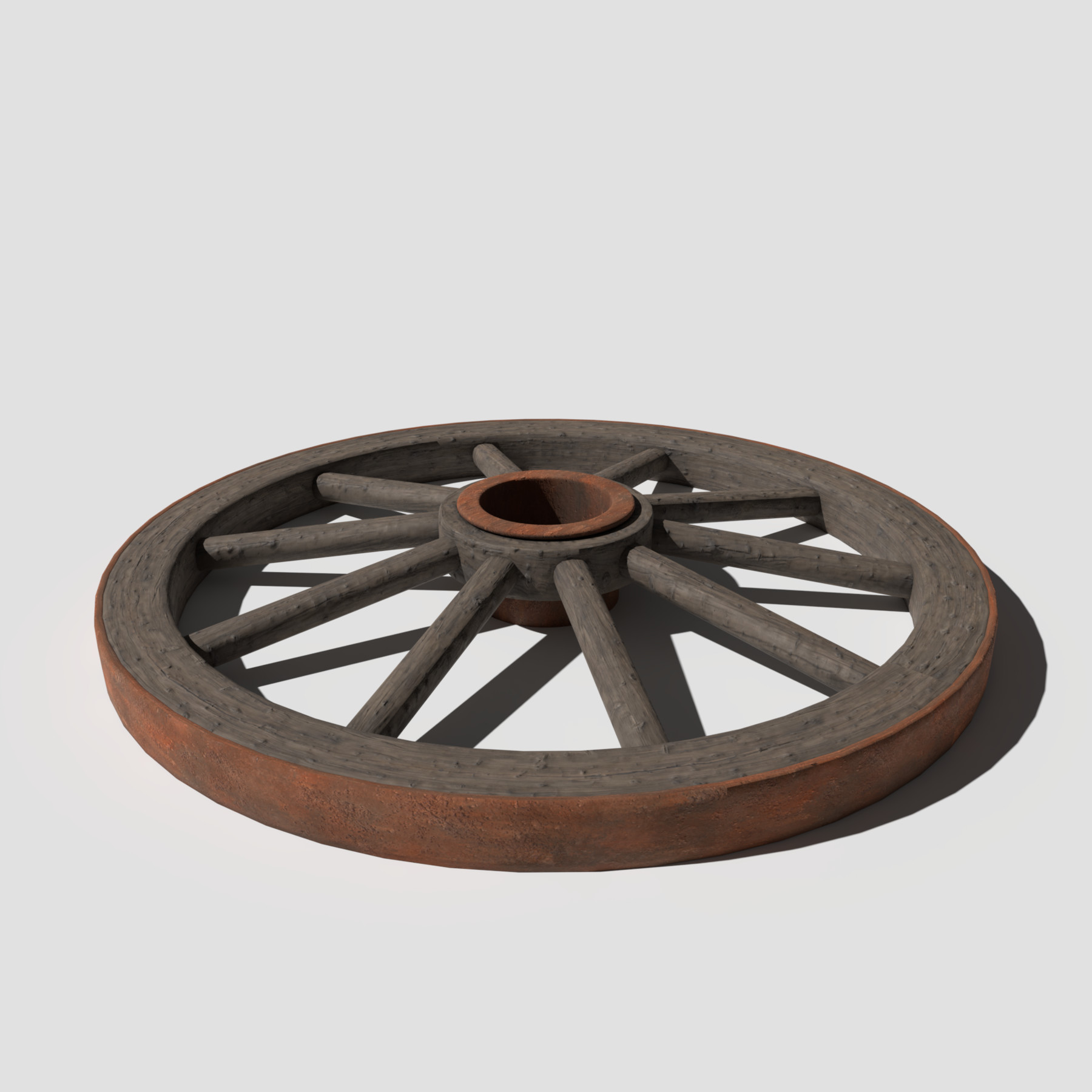 ArtStation - Cart Wheel | Game Assets