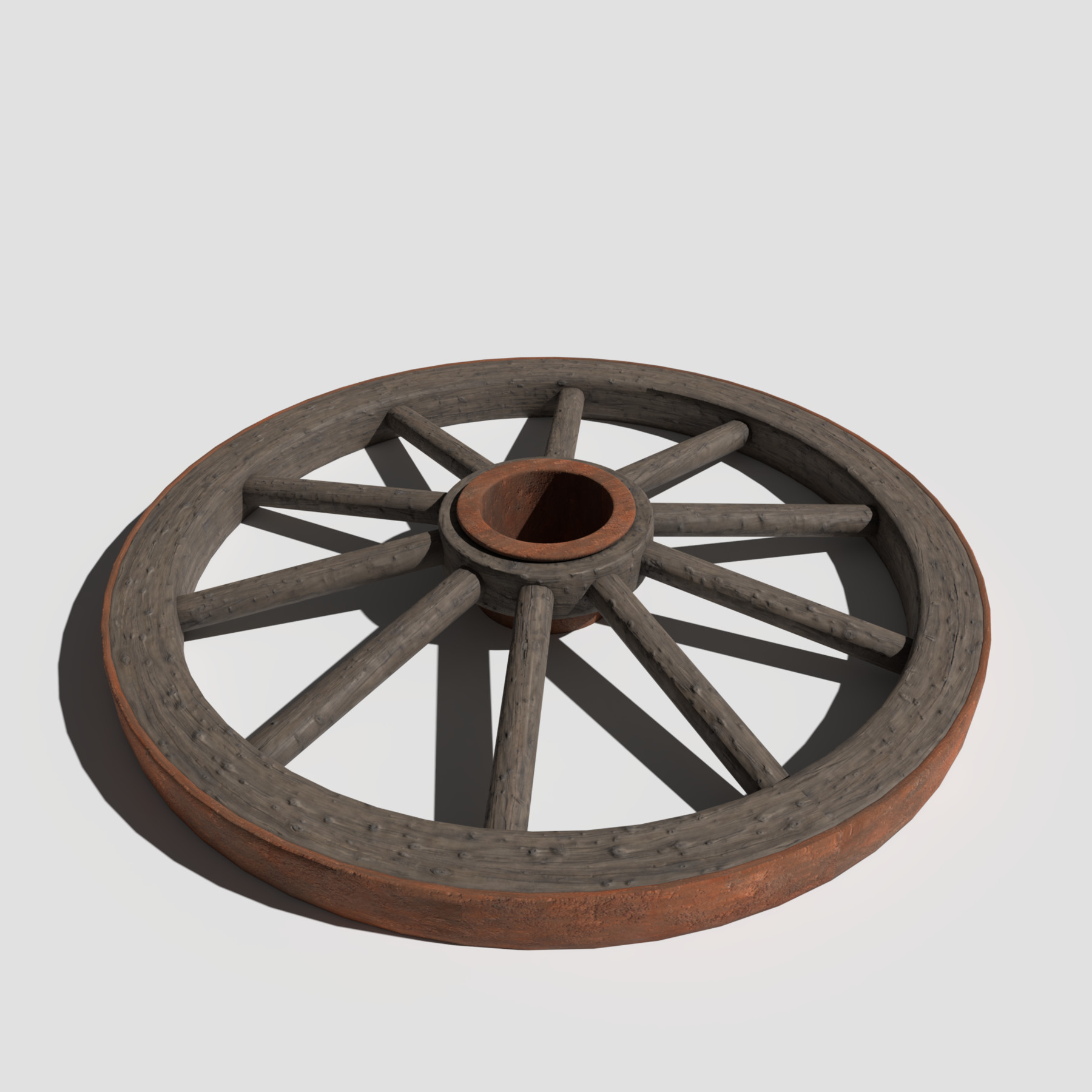 ArtStation - Cart Wheel | Game Assets
