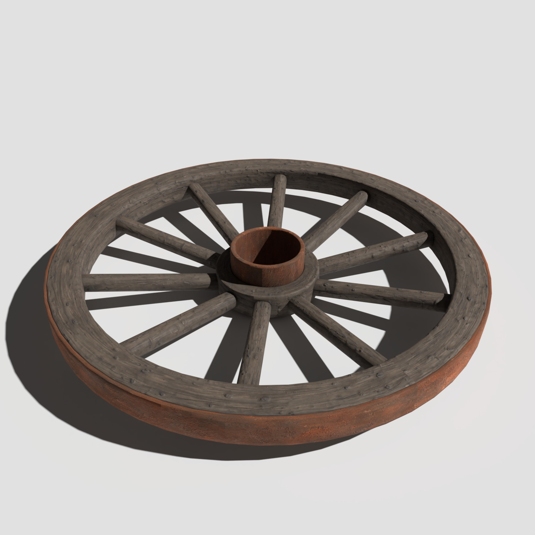 ArtStation - Cart Wheel | Game Assets