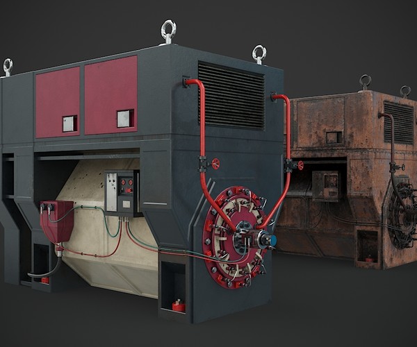 ArtStation - Machinery device | Game Assets