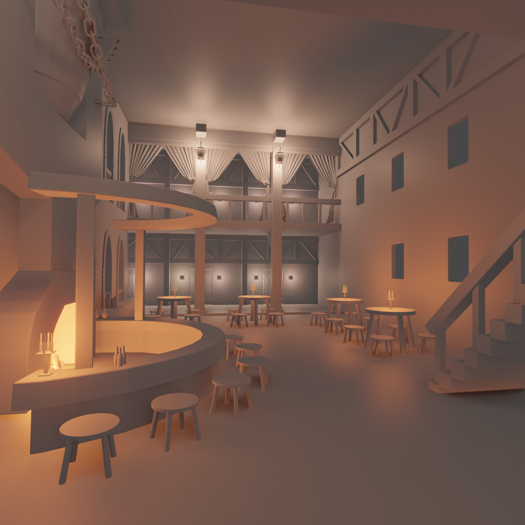 ArtStation - Big fantasy Inn | Resources