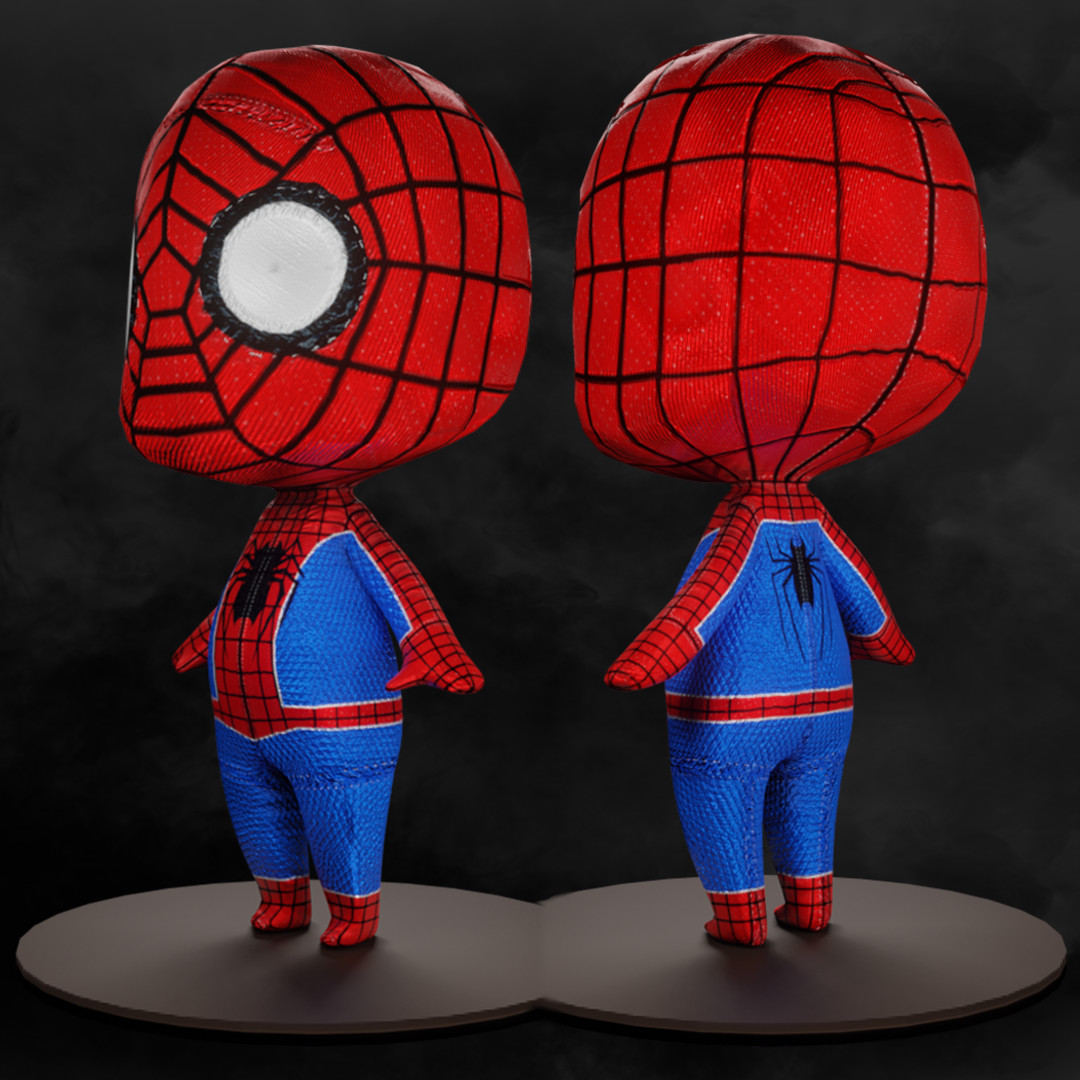 ArtStation - Spider-Man Chibi | Game Assets