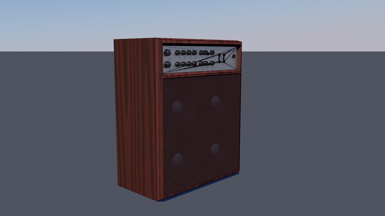 ArtStation - Generic Guitar Amplifier | Resources