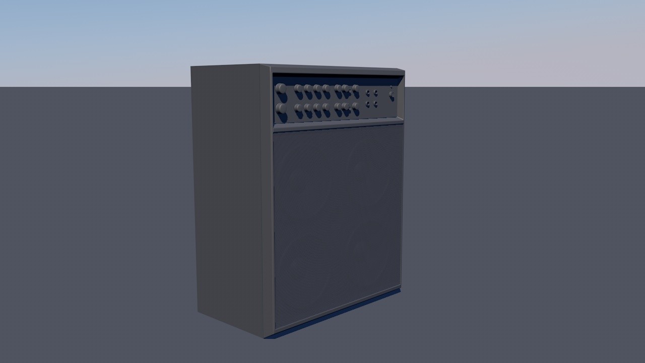 ArtStation - Generic Guitar Amplifier | Resources