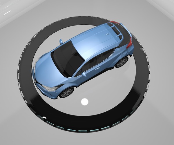 ArtStation - Car/Display Platform (Round) | Resources