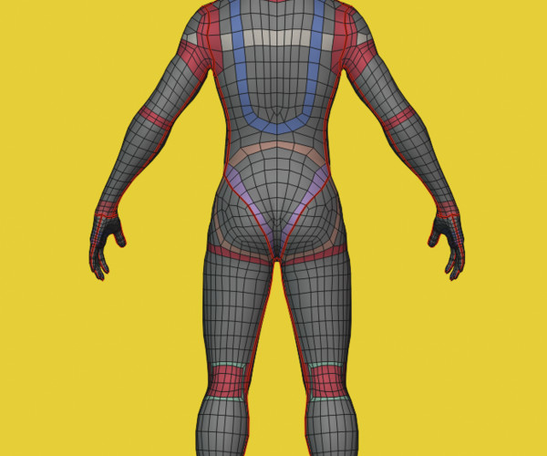 ArtStation - Free Male Base Mesh | Resources