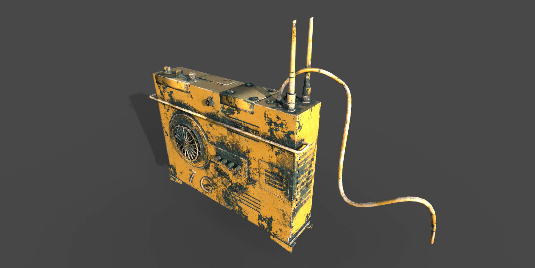 ArtStation - sci-fi 7G router | Game Assets