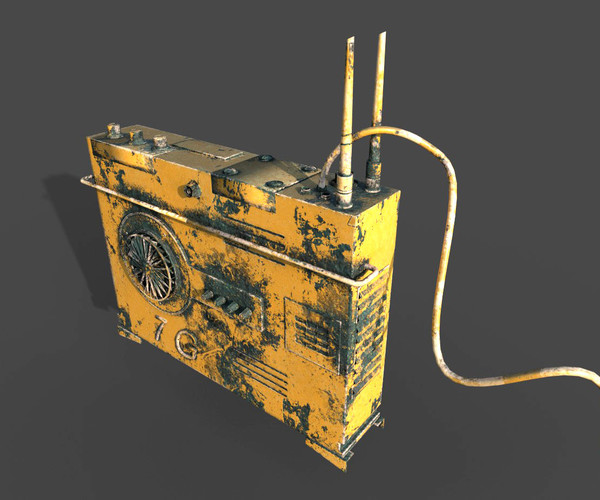 ArtStation - sci-fi 7G router | Game Assets