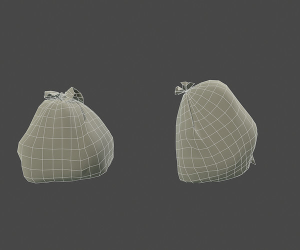 ArtStation - Garbage Bags | Game Assets