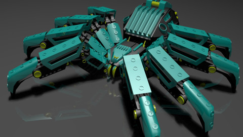 ArtStation - Mechanical Spider | Resources
