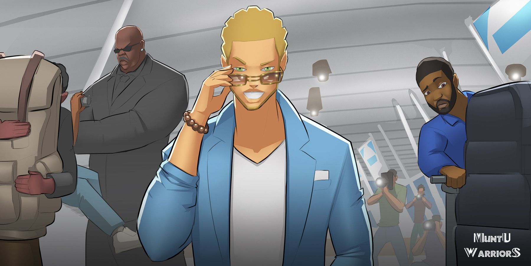 ArtStation - Webcomic - Muntu Warriors: Return Of Eshu - Volume 01 | Books & Comics