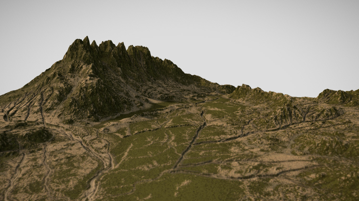 ArtStation - Mossy Landscape | Game Assets