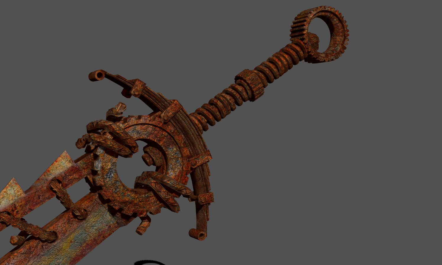 ArtStation - Rusty sword | Game Assets