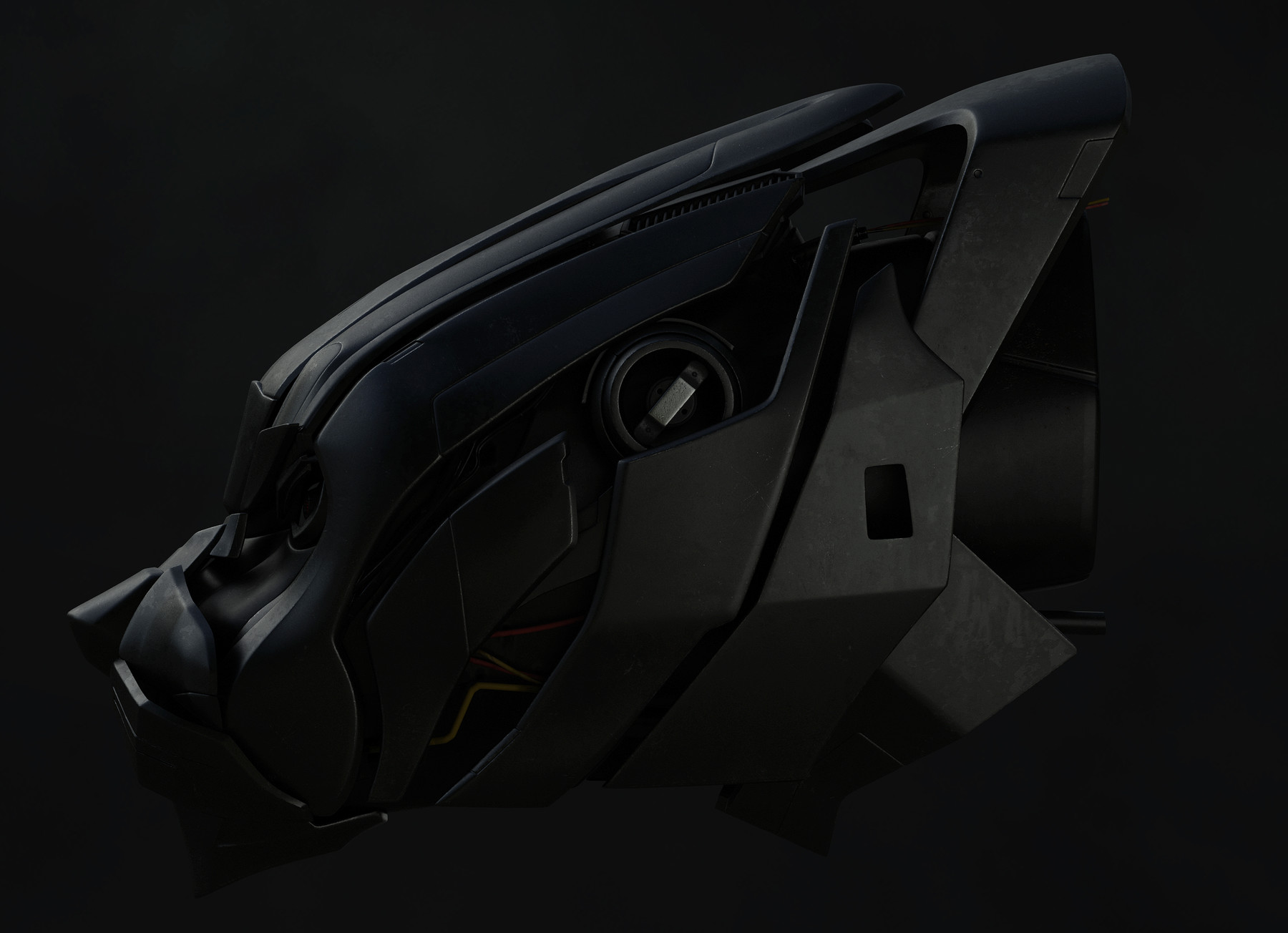 ArtStation - mecha panther head | Resources