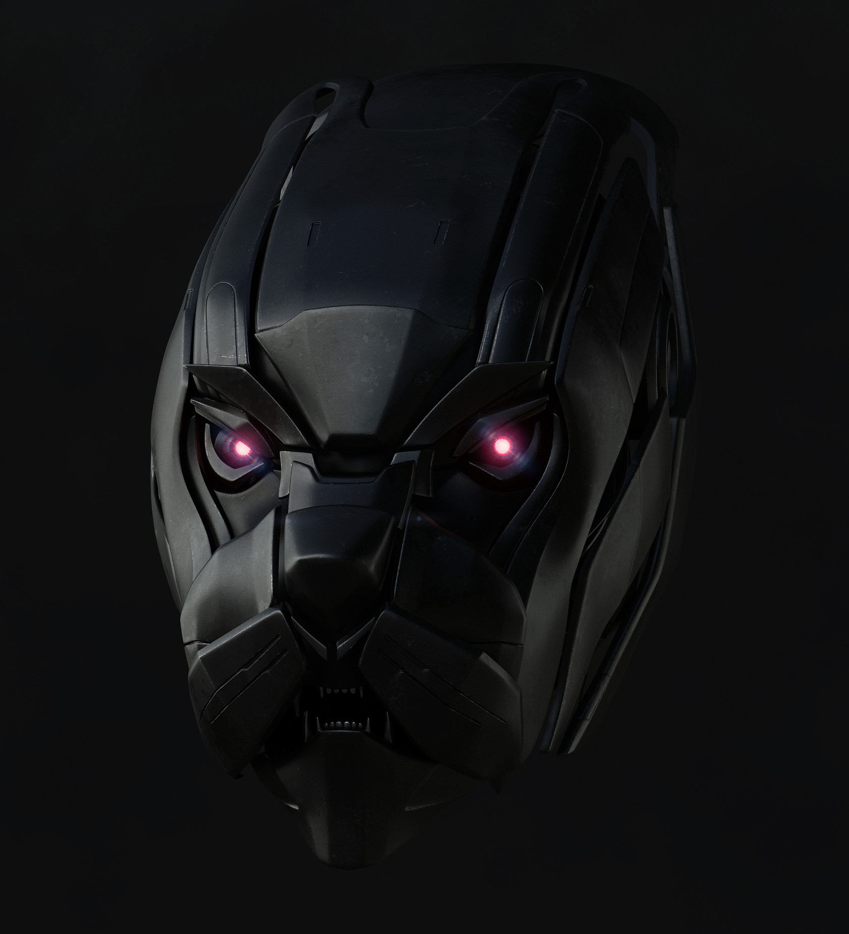 ArtStation - mecha panther head | Resources