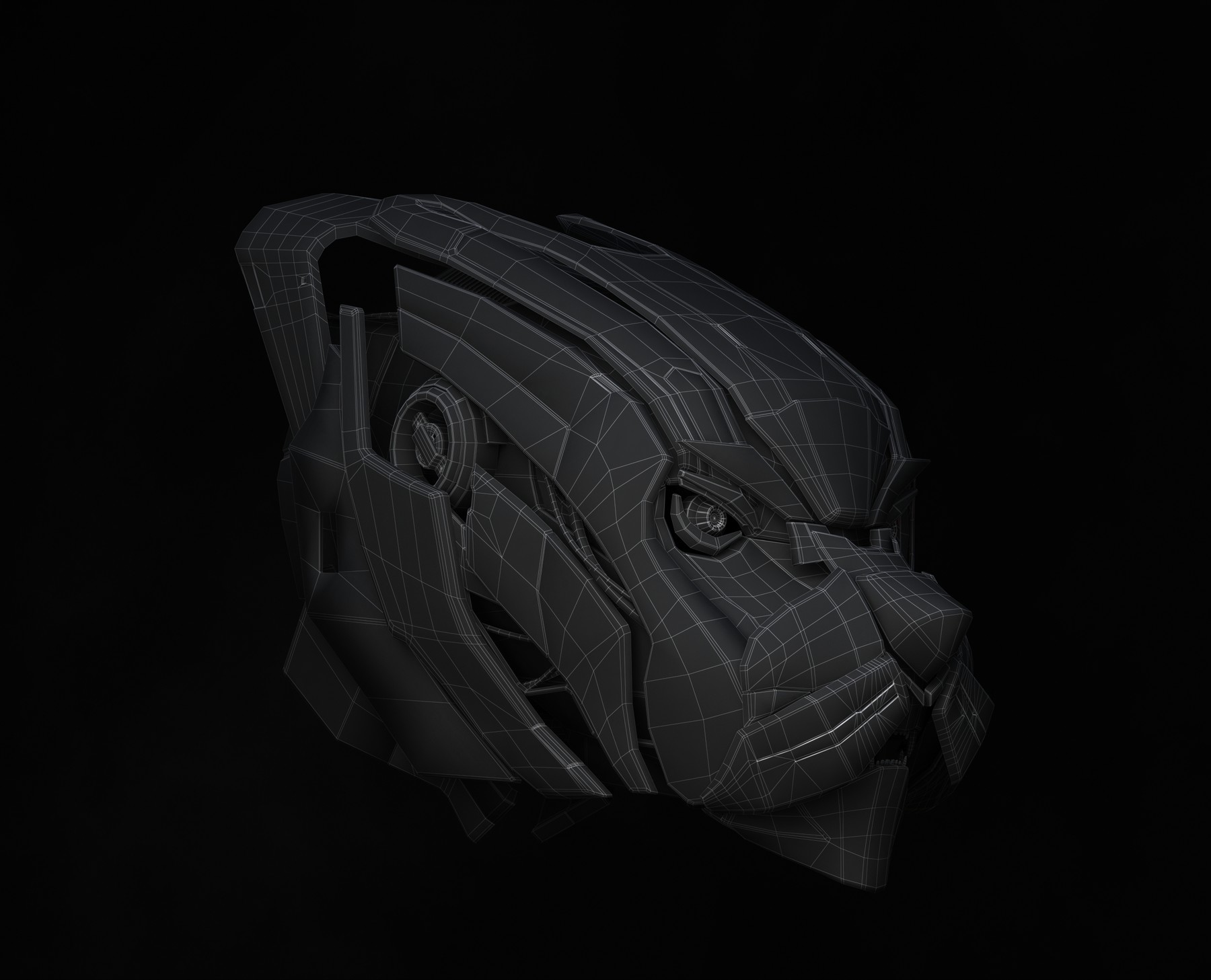 ArtStation - mecha panther head | Resources