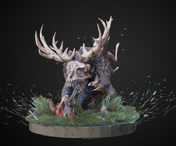 ArtStation - Wendigo Model FBX/ZPR | Resources