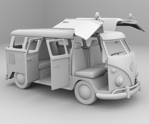 ArtStation - Volkswagen T1 | Resources