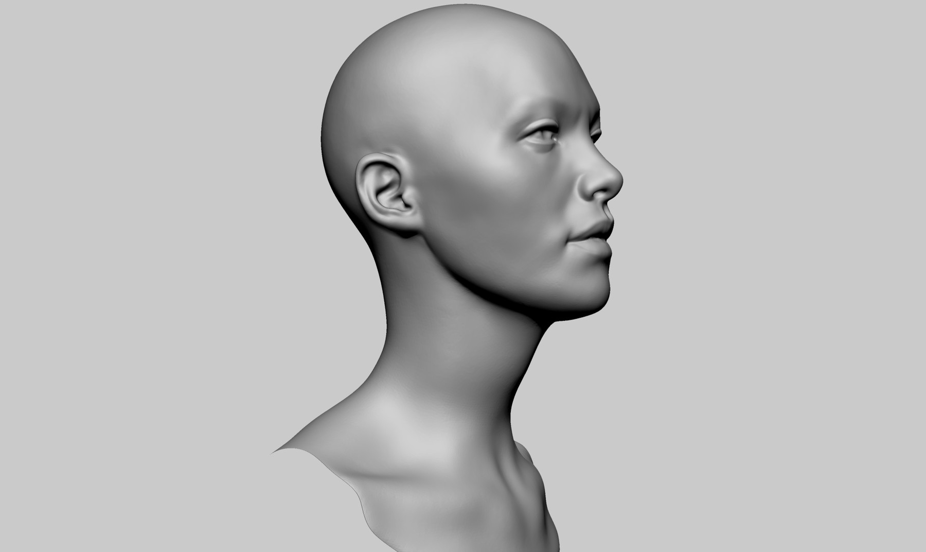 ArtStation - Base Female Head 05 | Resources