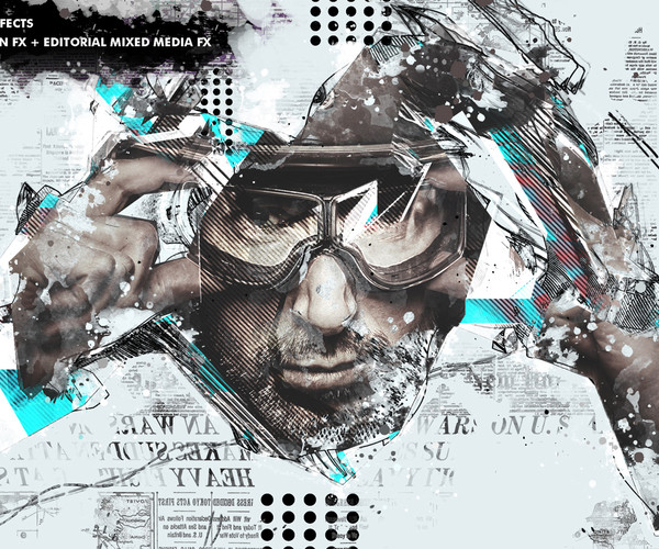 ArtStation - Mixed Media FX Photoshop Add-On | Resources