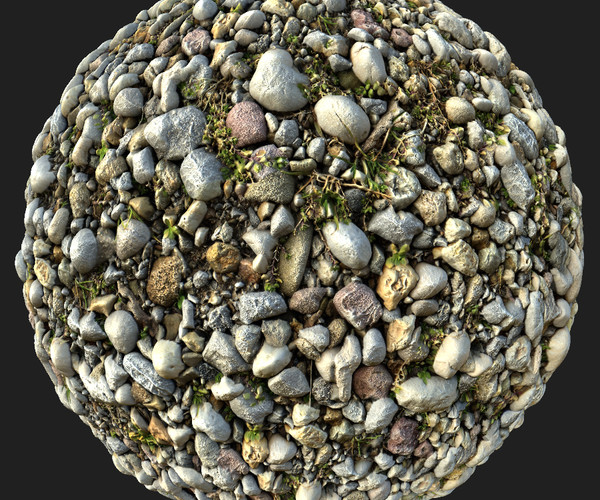 ArtStation - Pebble Ground Material Pack | Game Assets