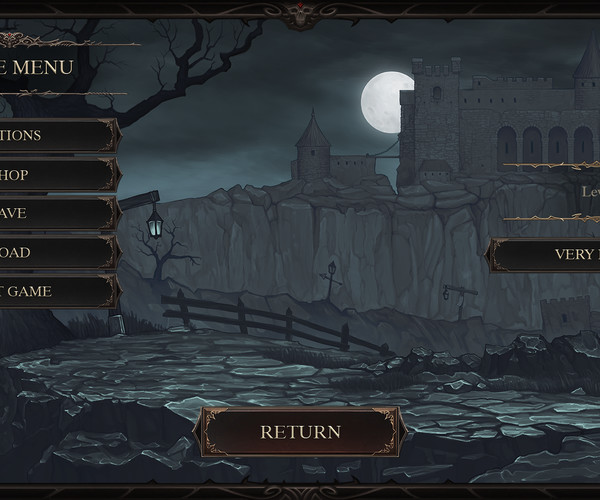 ArtStation - Demonic UI | Game Assets