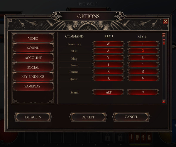 ArtStation - Demonic UI | Game Assets