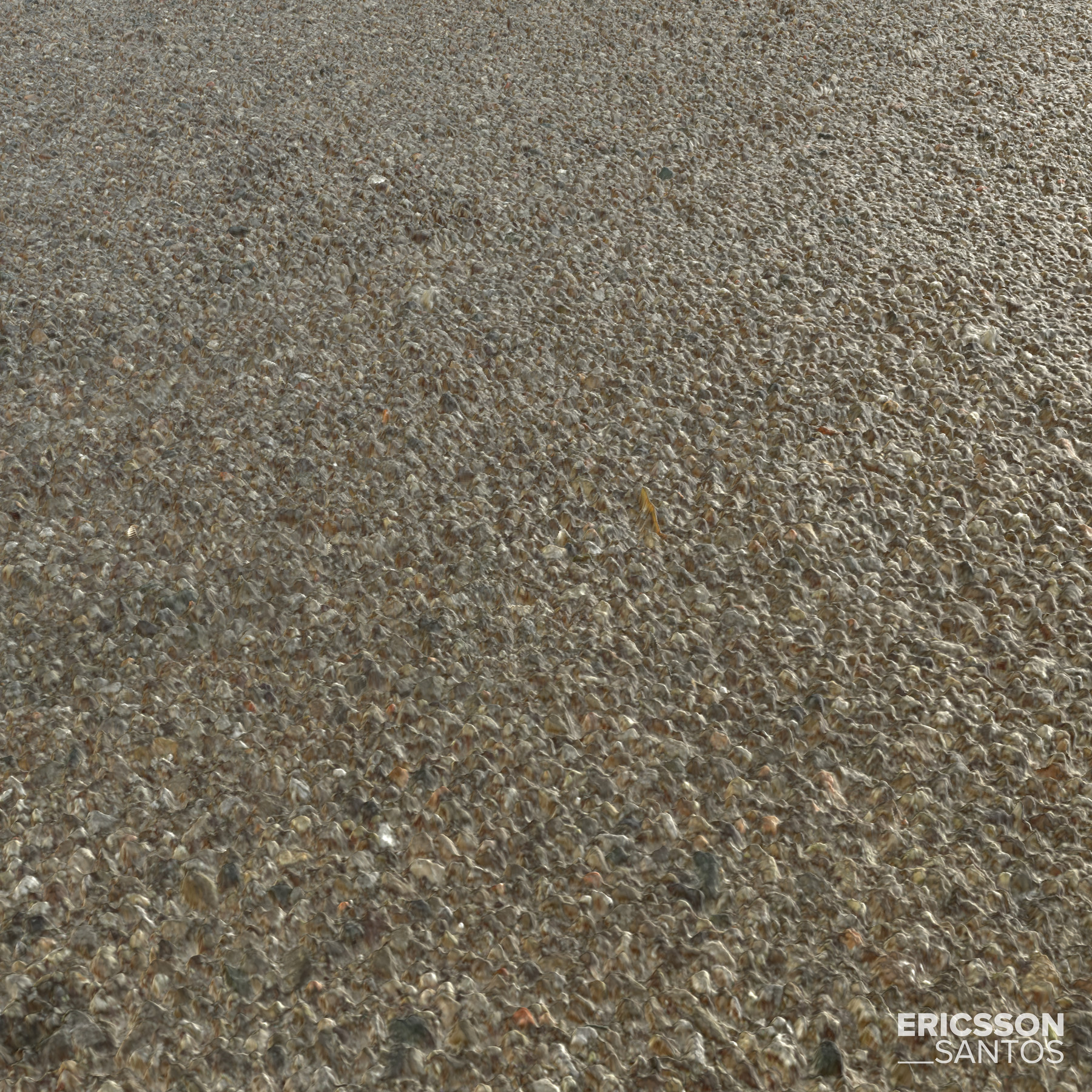 ArtStation - Gravel Pavement - Photogrammetry-based Environment Texture | Resources